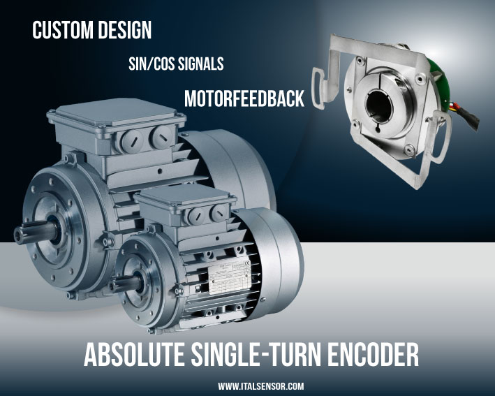 NEW CUSTOMIZED ENCODER (SIN/COS) | Italsensor